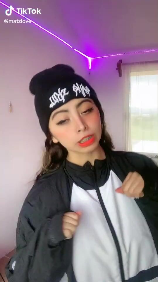 Matz Franco Shows Cleavage in Nice White Crop Top and Bouncing Boobs ...