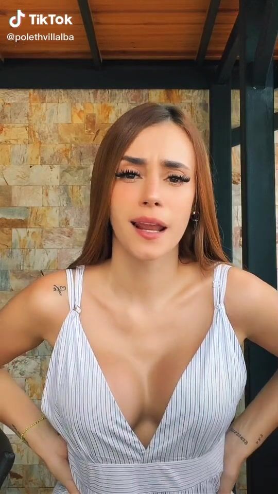 Sweet Poleth Villalba Shows Cleavage | sexyfilter.com