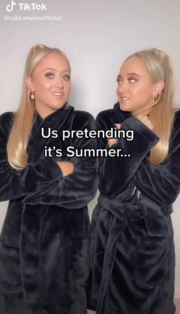 Sexy Sam & Teagan Rybka in Dress | sexyfilter.com