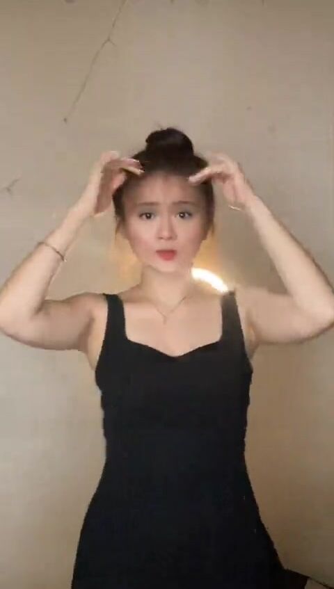 Sexy Andrea So in Black Dress | sexyfilter.com